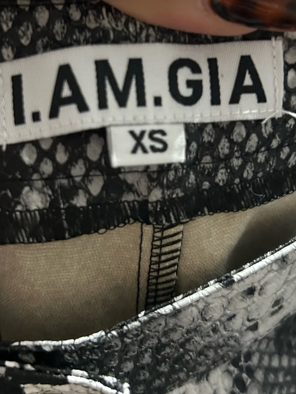 I.AM.GIA | Pants & Jumpsuits | I Am Gia Snake Skin Pants Size Xs | Poshmark